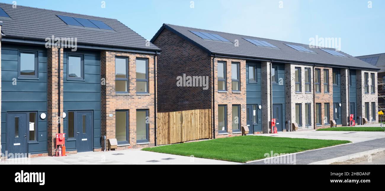 New housing development building houses for increased demand for buyers ...