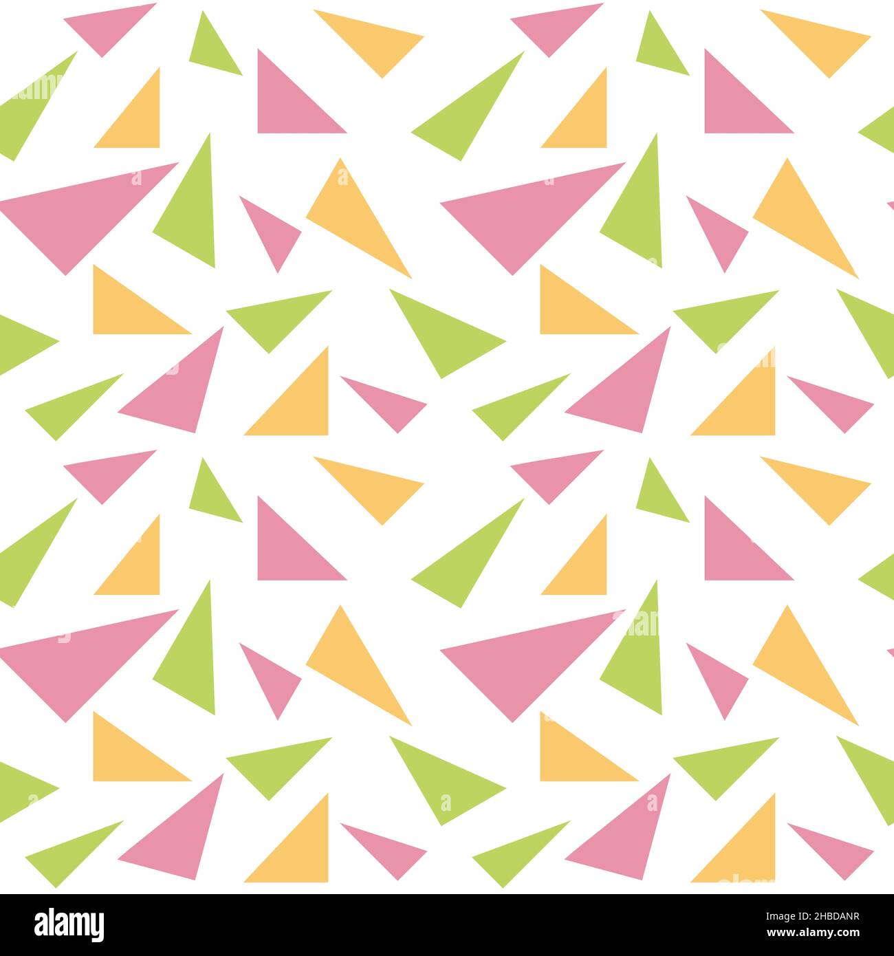 Coloured simple seamless triangle pattern for fabrics and textiles and ...