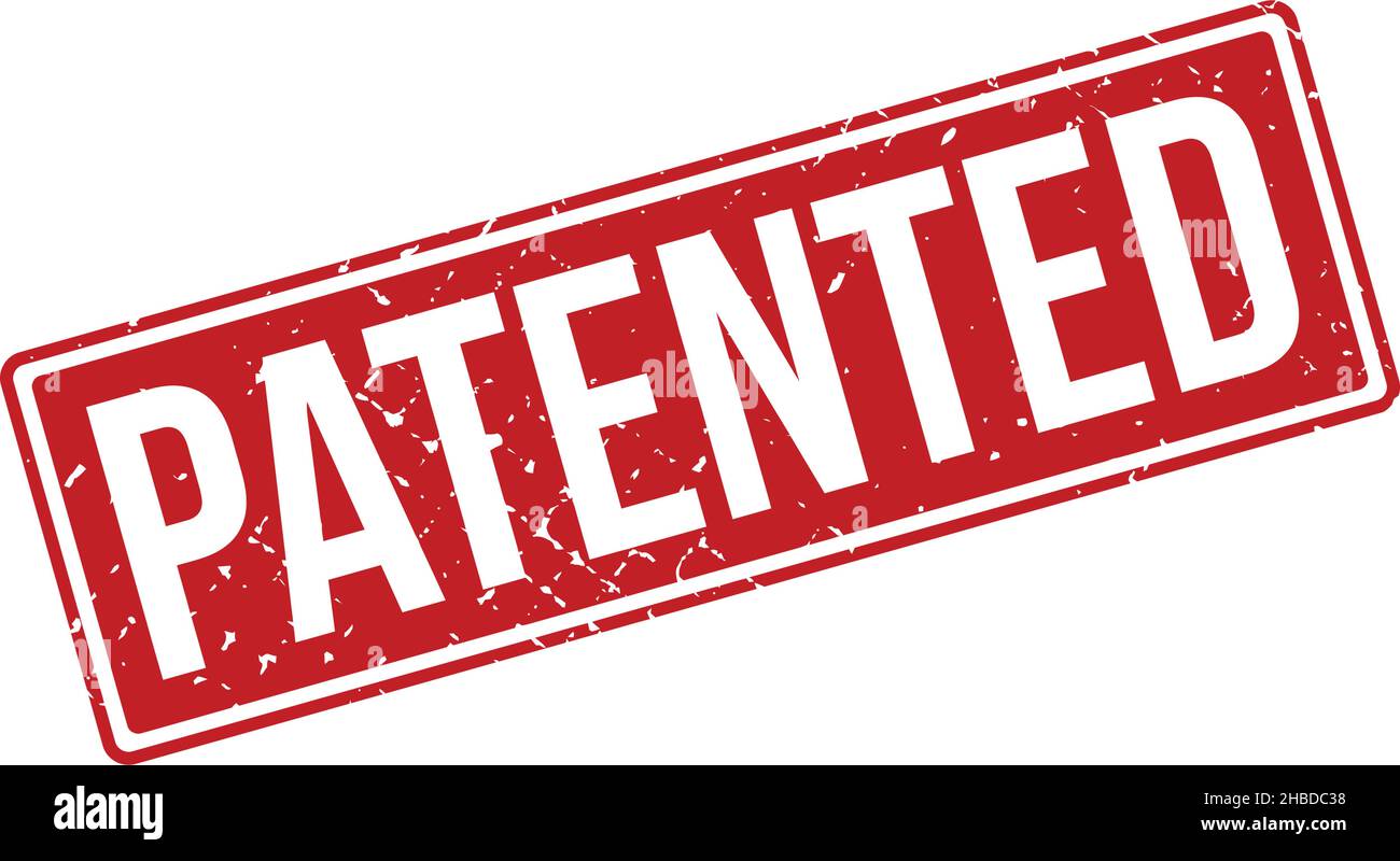 Patented text Stock Vector Images - Alamy