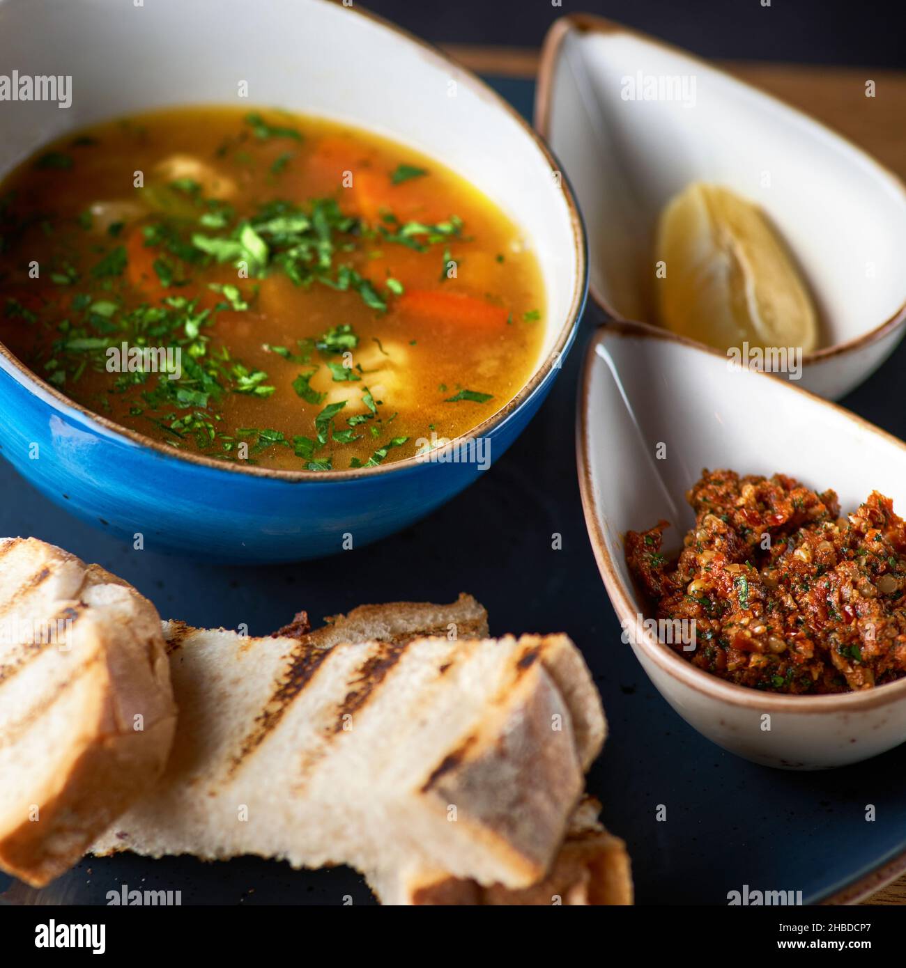 Traditional Russian Ukrainian vegetable borscht soup. National slavic ...