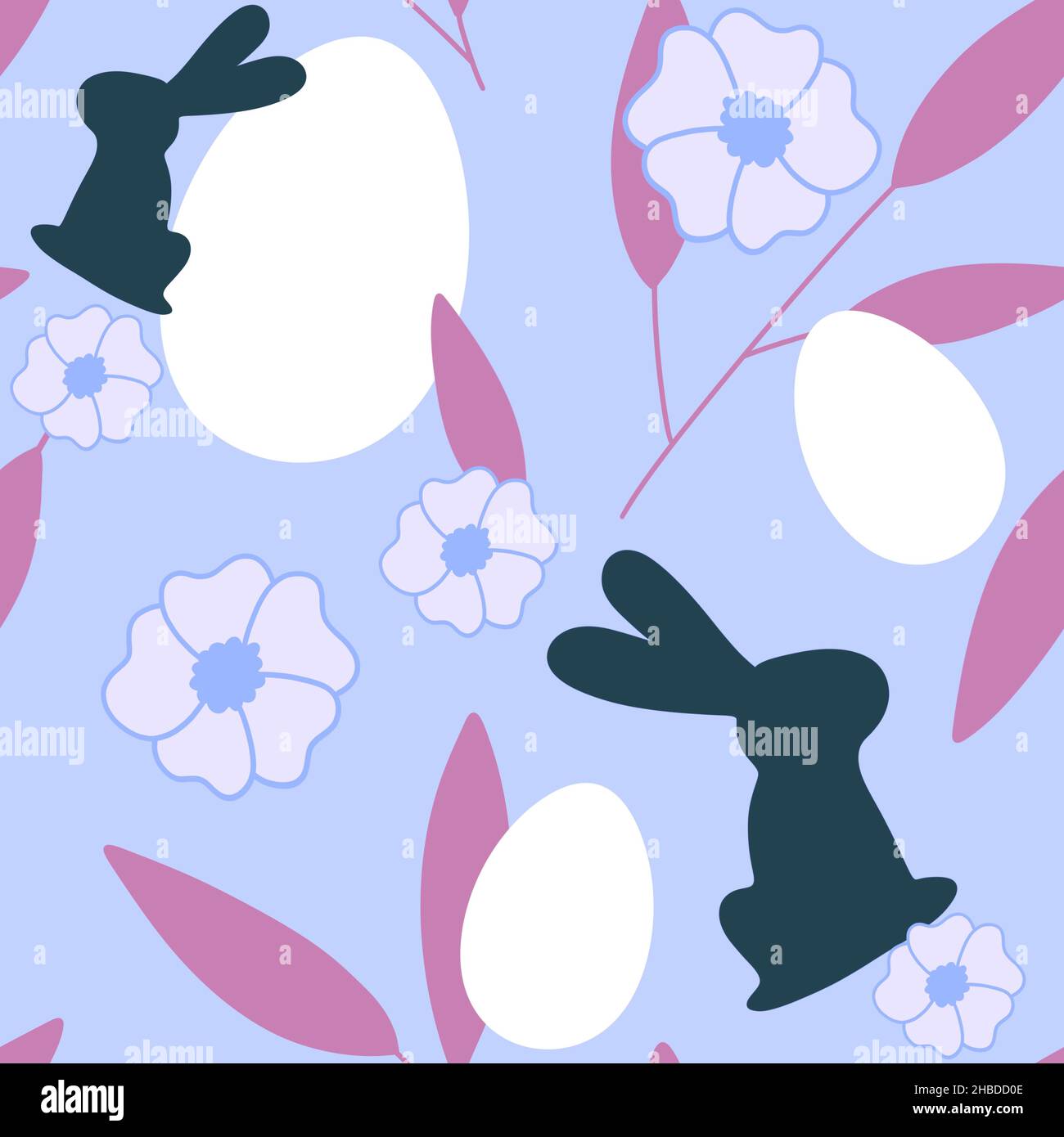 Stylized rabbits hi-res stock photography and images - Alamy