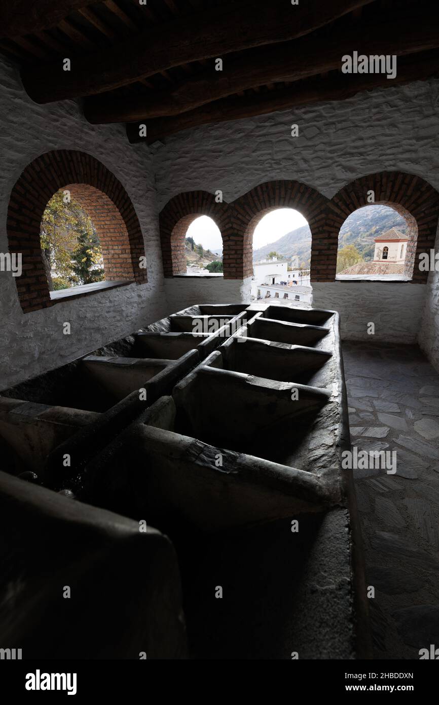 An ancient building with old structures for peasant life Stock Photo ...