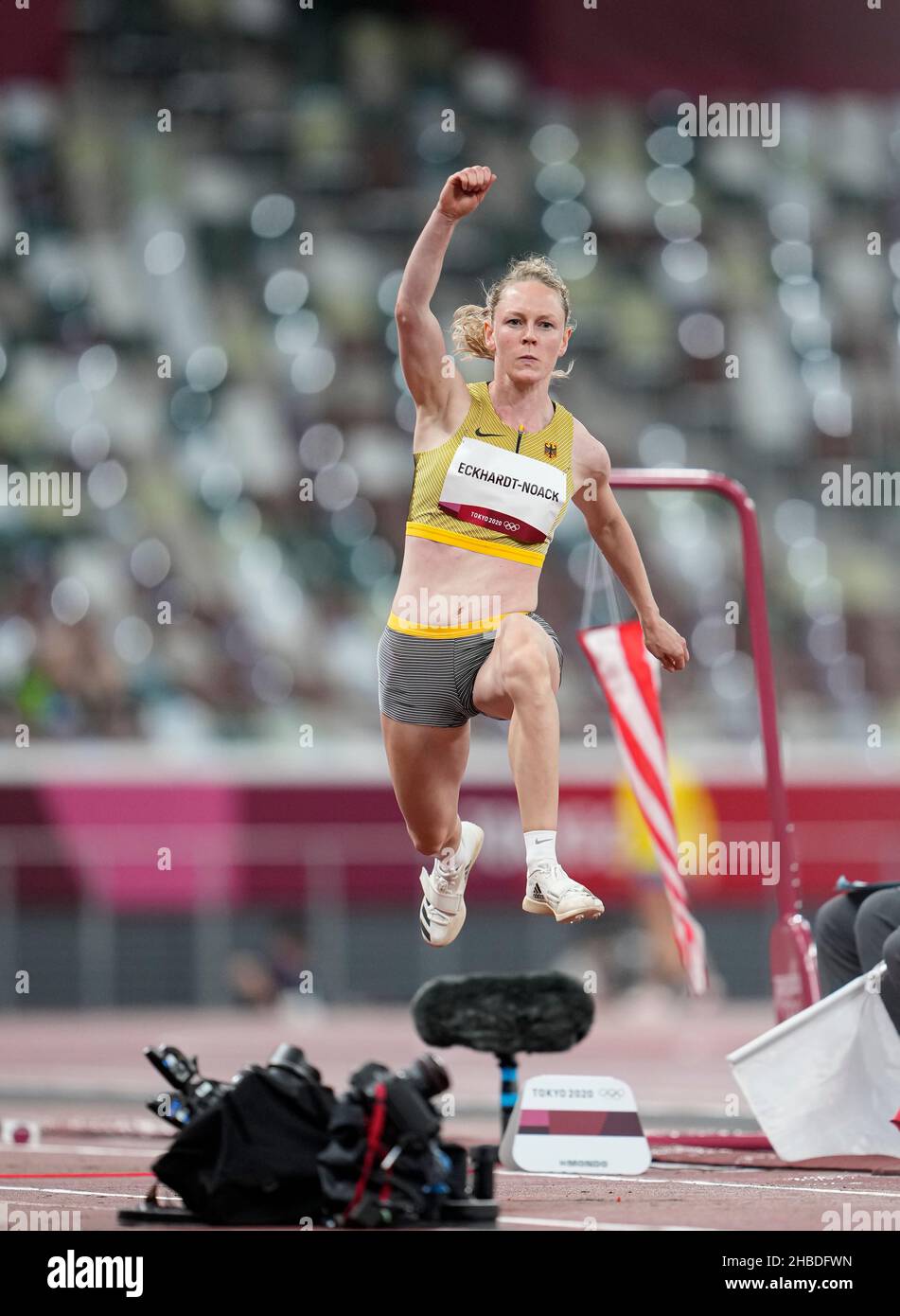 Neele Eckhardt participating in the Tokyo 2020 Olympic Games in the ...