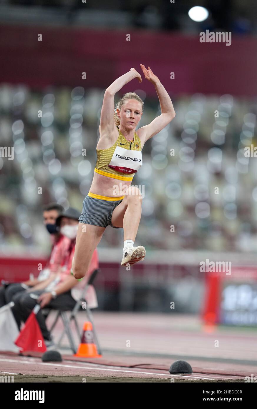 Neele Eckhardt participating in the Tokyo 2020 Olympic Games in the ...