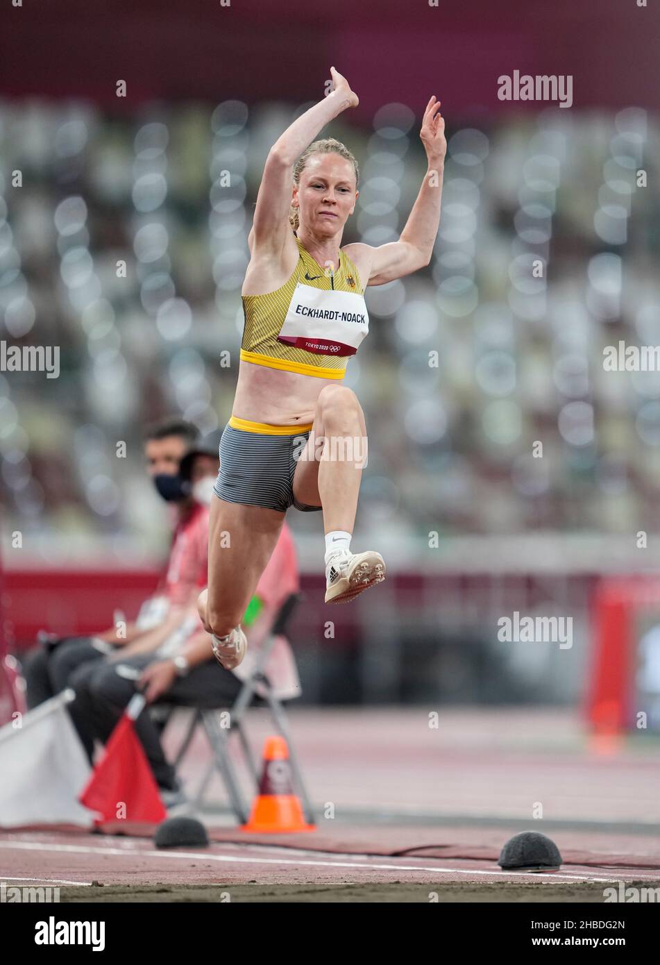 Neele Eckhardt participating in the Tokyo 2020 Olympic Games in the ...