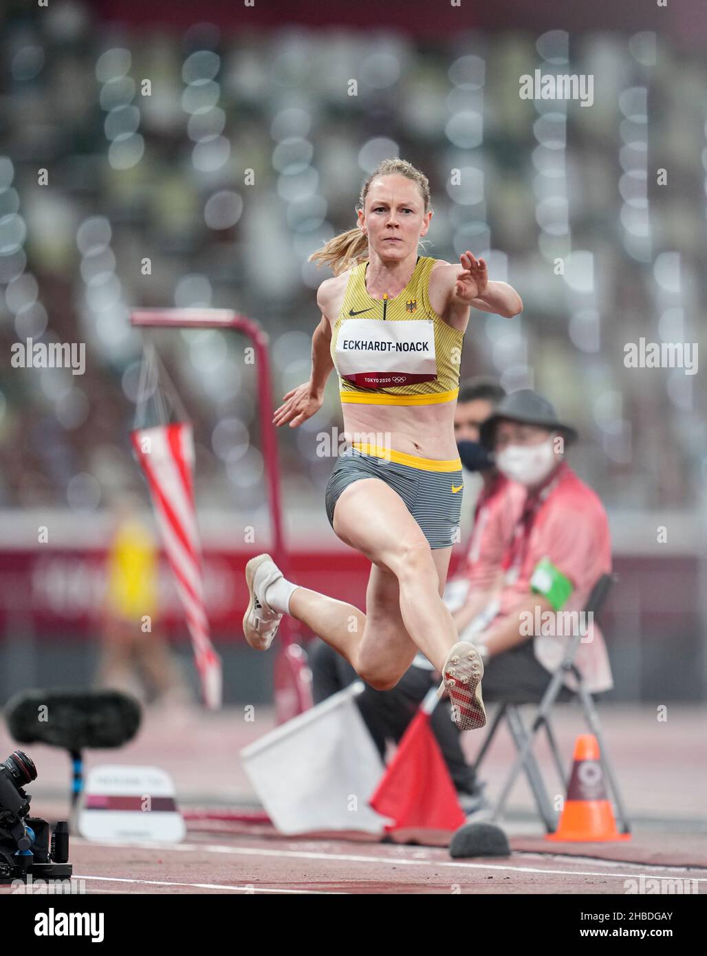 Neele Eckhardt participating in the Tokyo 2020 Olympic Games in the ...