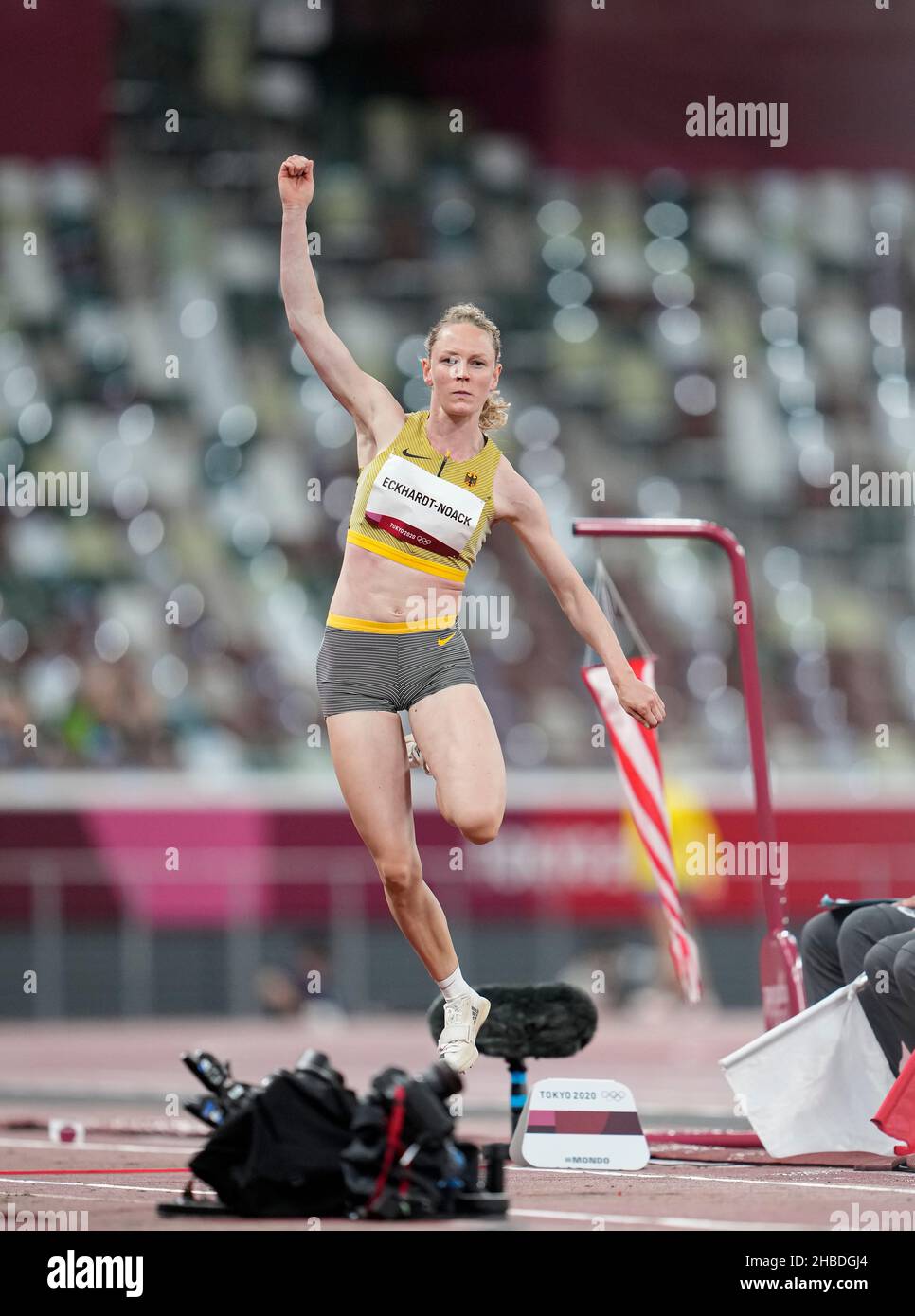 Neele Eckhardt participating in the Tokyo 2020 Olympic Games in the ...