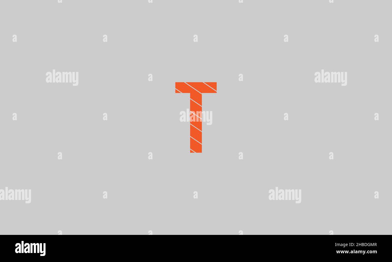 3d letter t logo hi-res stock photography and images - Alamy