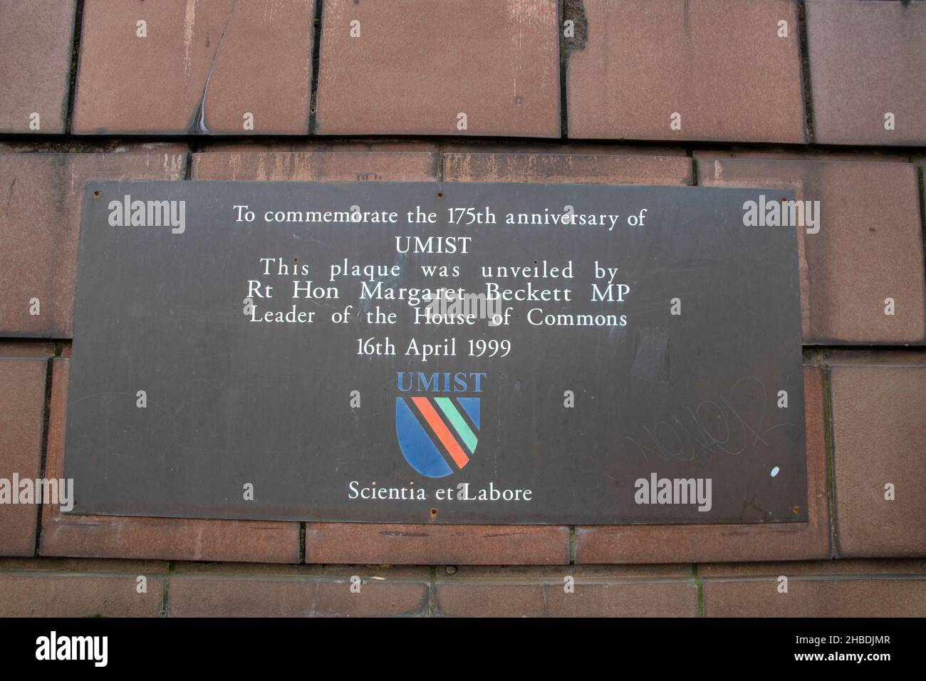 Umist logo hi-res stock photography and images - Alamy