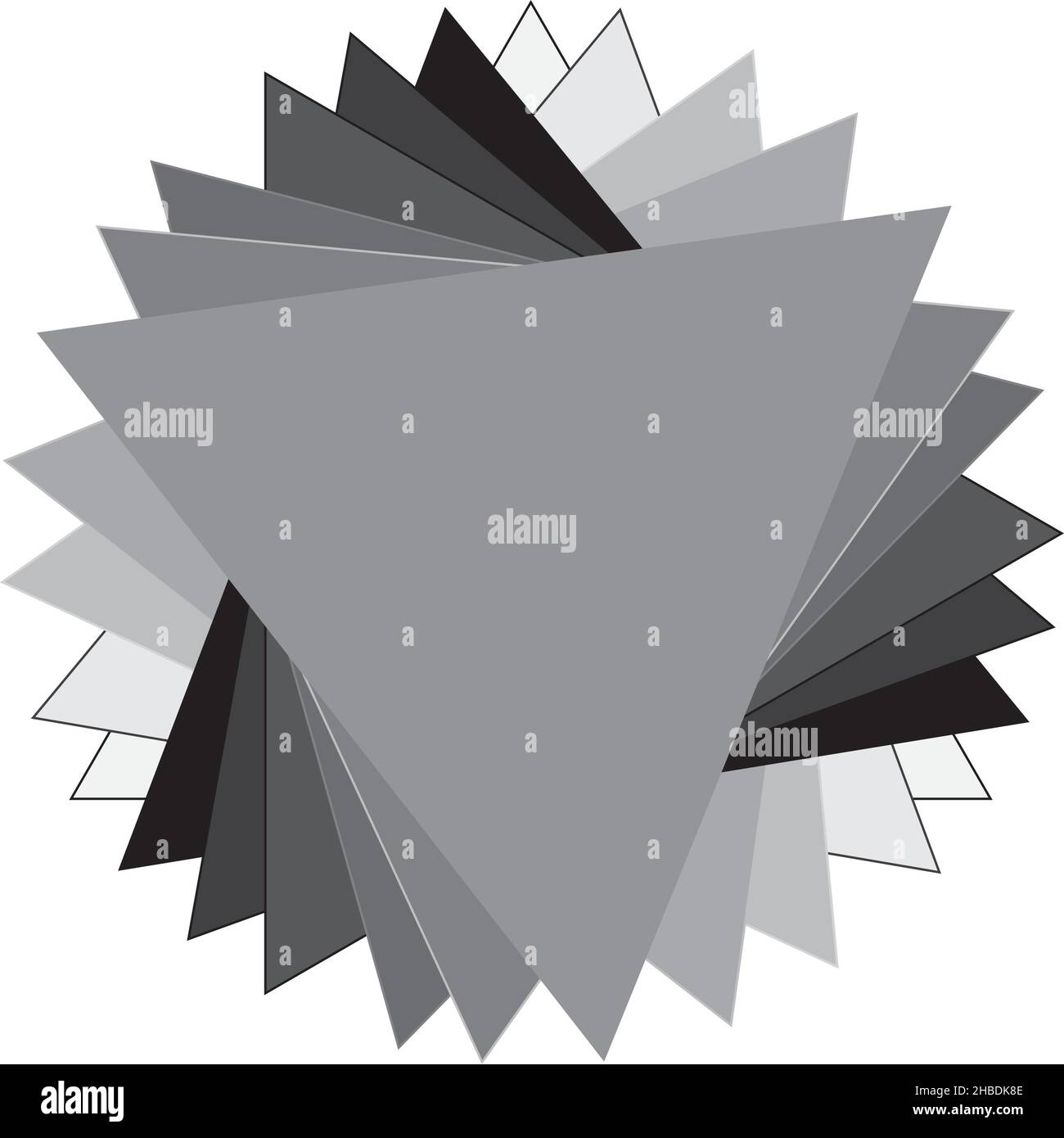 Graphics created in the process of a series of transformations of a ...