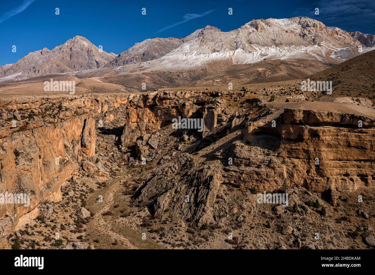 The Kazikliali Canyon, Emli valley, Turkey. Amazing mountain landscape ...