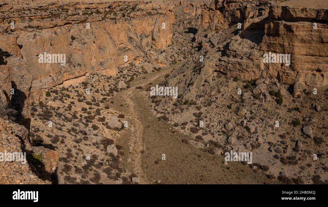 The Kazikliali Canyon, Emli valley, Turkey. Amazing mountain landscape ...