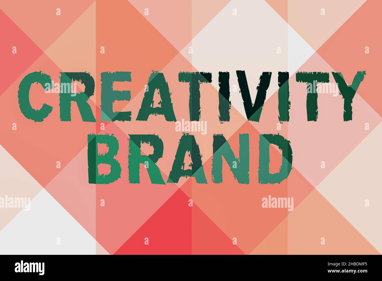 Handwriting text Creativity Brand. Business concept design name or ...