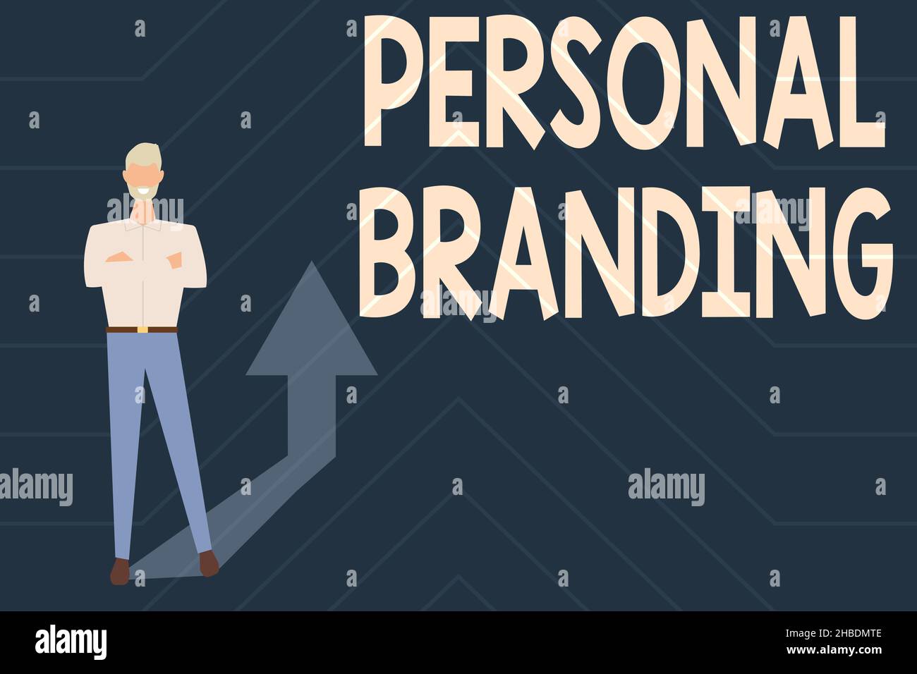 Hand writing sign Personal Branding. Business overview Marketing ...