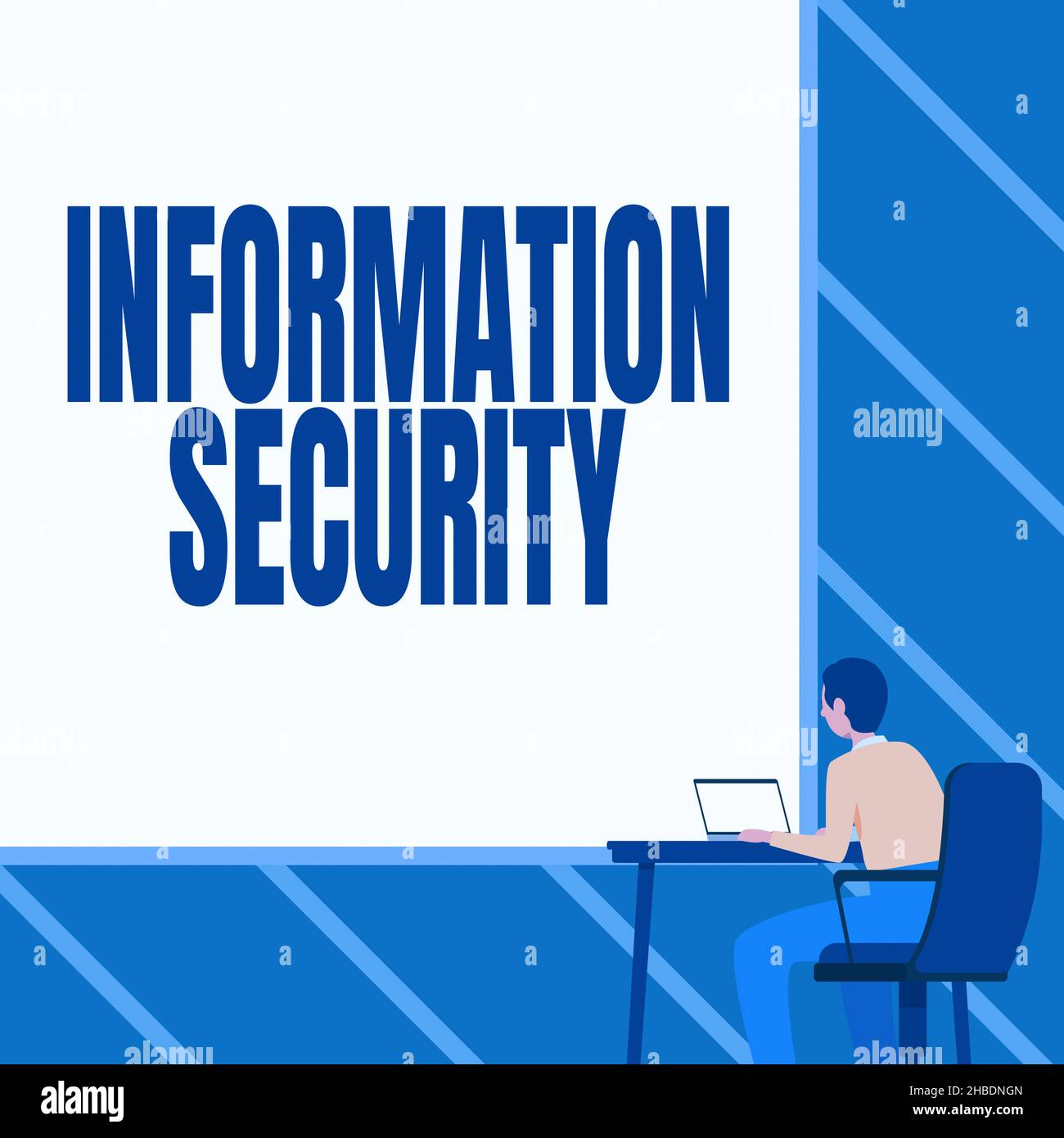 Conceptual Display Information Security Business Showcase Infosec Preventing Unauthorized