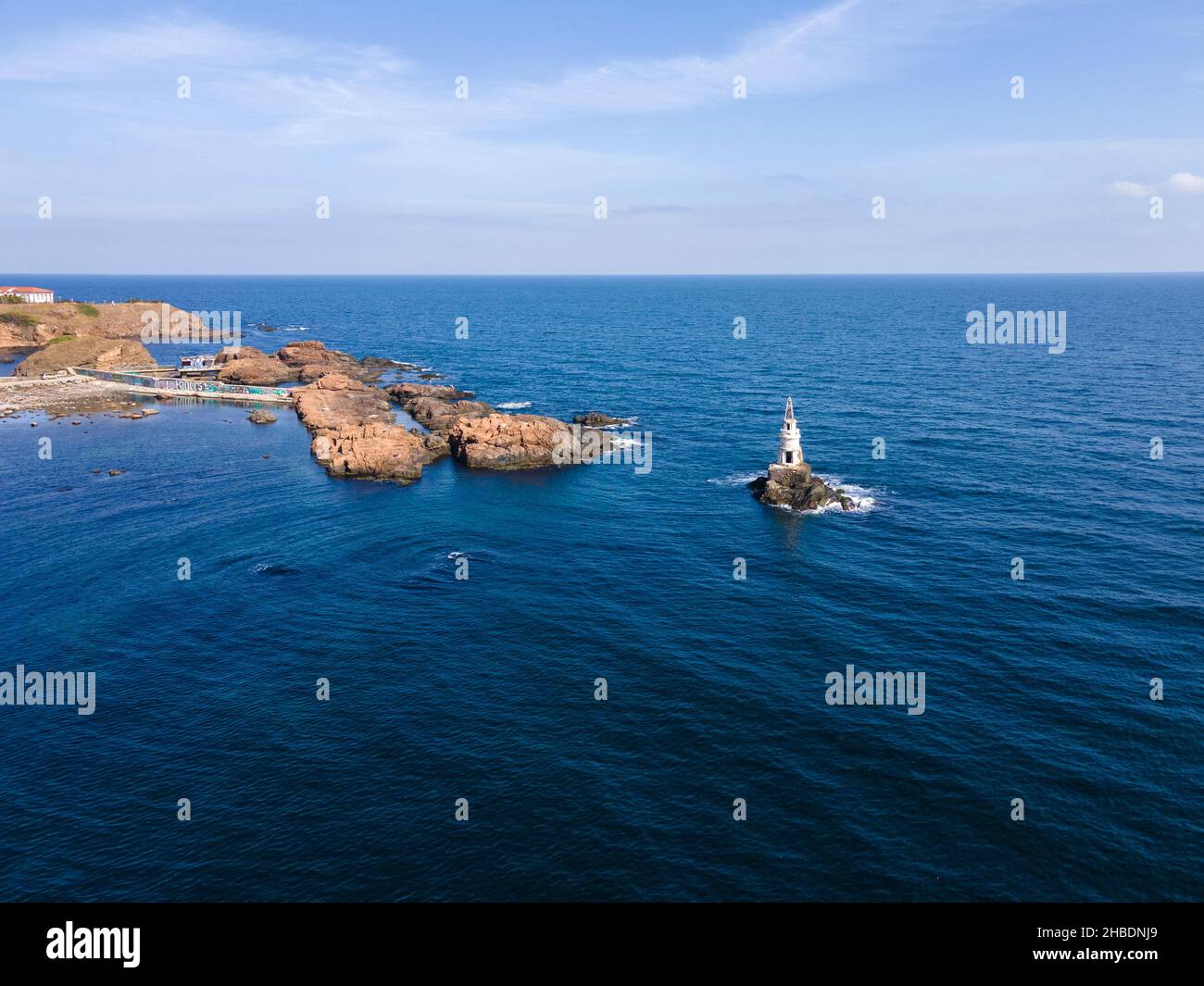 Aerial view of town of Ahtopol, Burgas Region, Bulgaria Stock Photo - Alamy