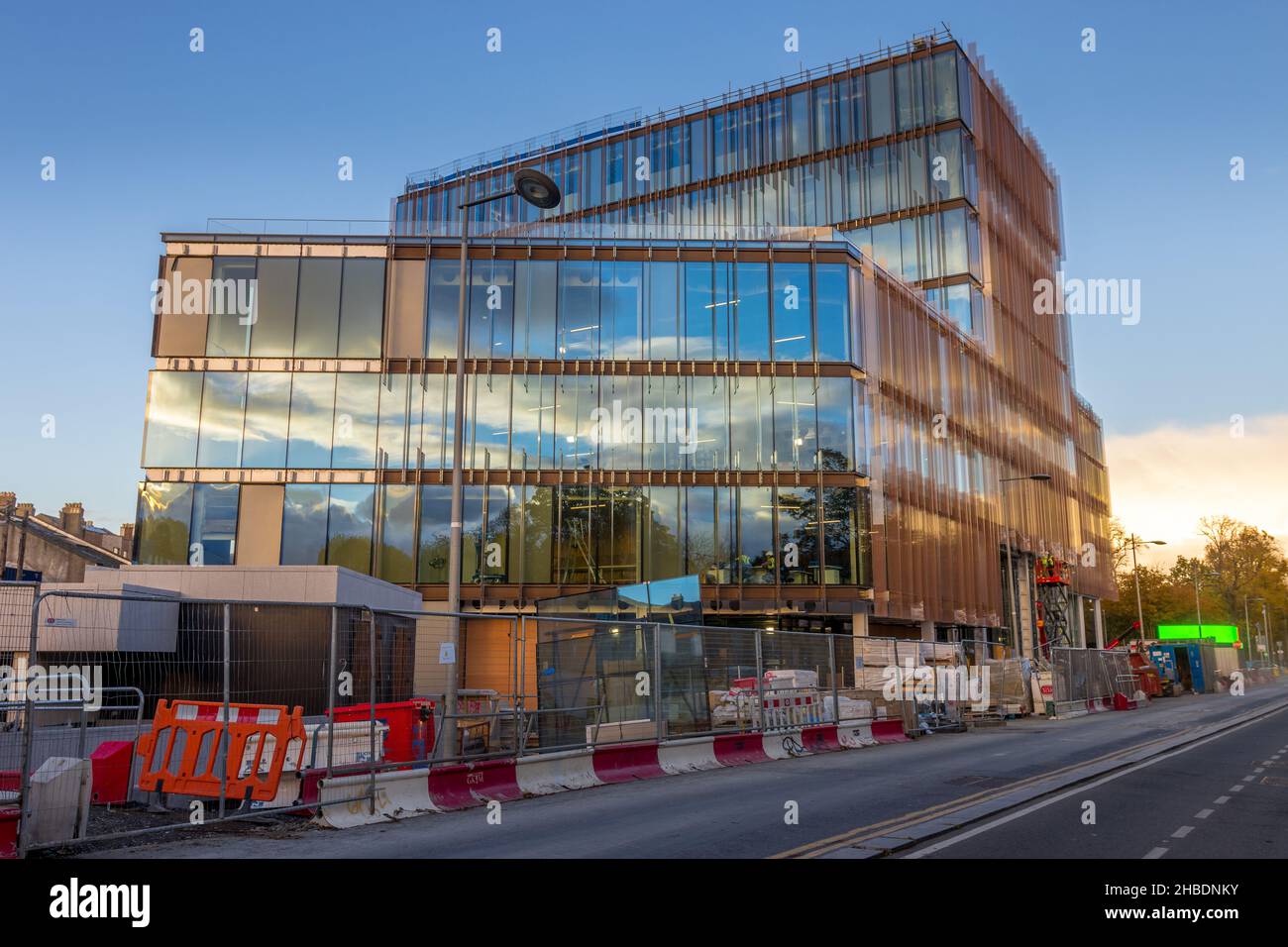 DUBLIN, IRELAND - Nov 03, 2021: A Linkedin EMEA headquarters under ...