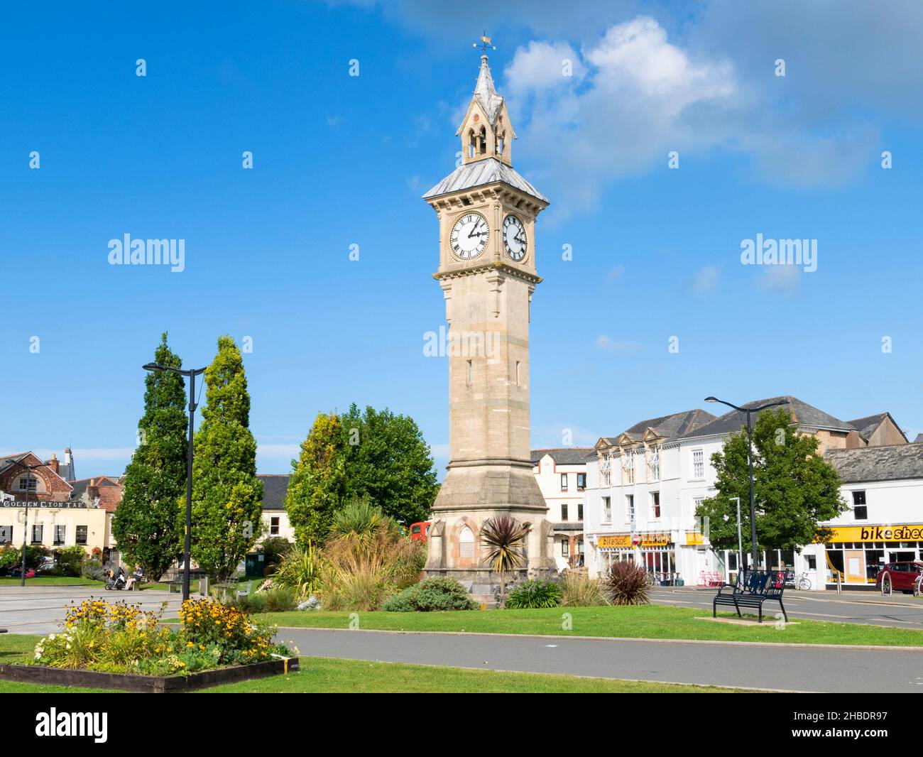 Barnstaple’s limestone tribute to Prince Albert Barnstaple Albert Clock ...
