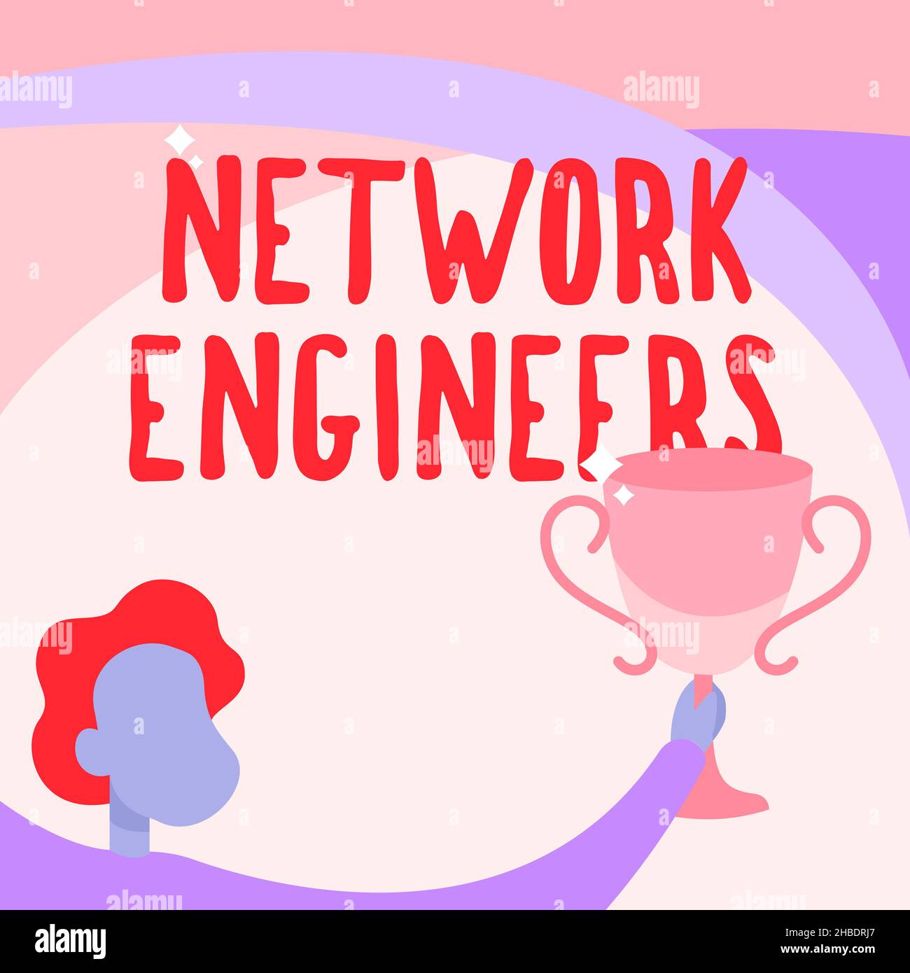 Sign displaying Network Engineers. Business overview Technology professional Skilled in computer ...