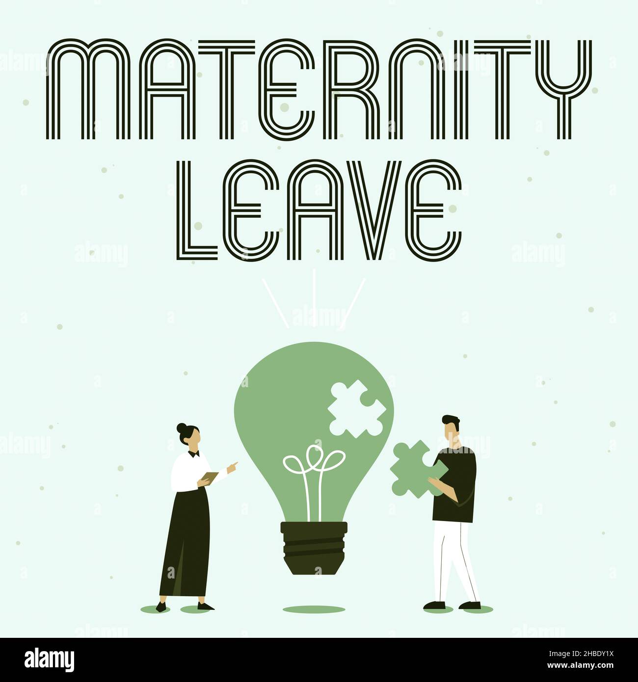 Writing displaying text Maternity Leave. Business approach a leave of ...