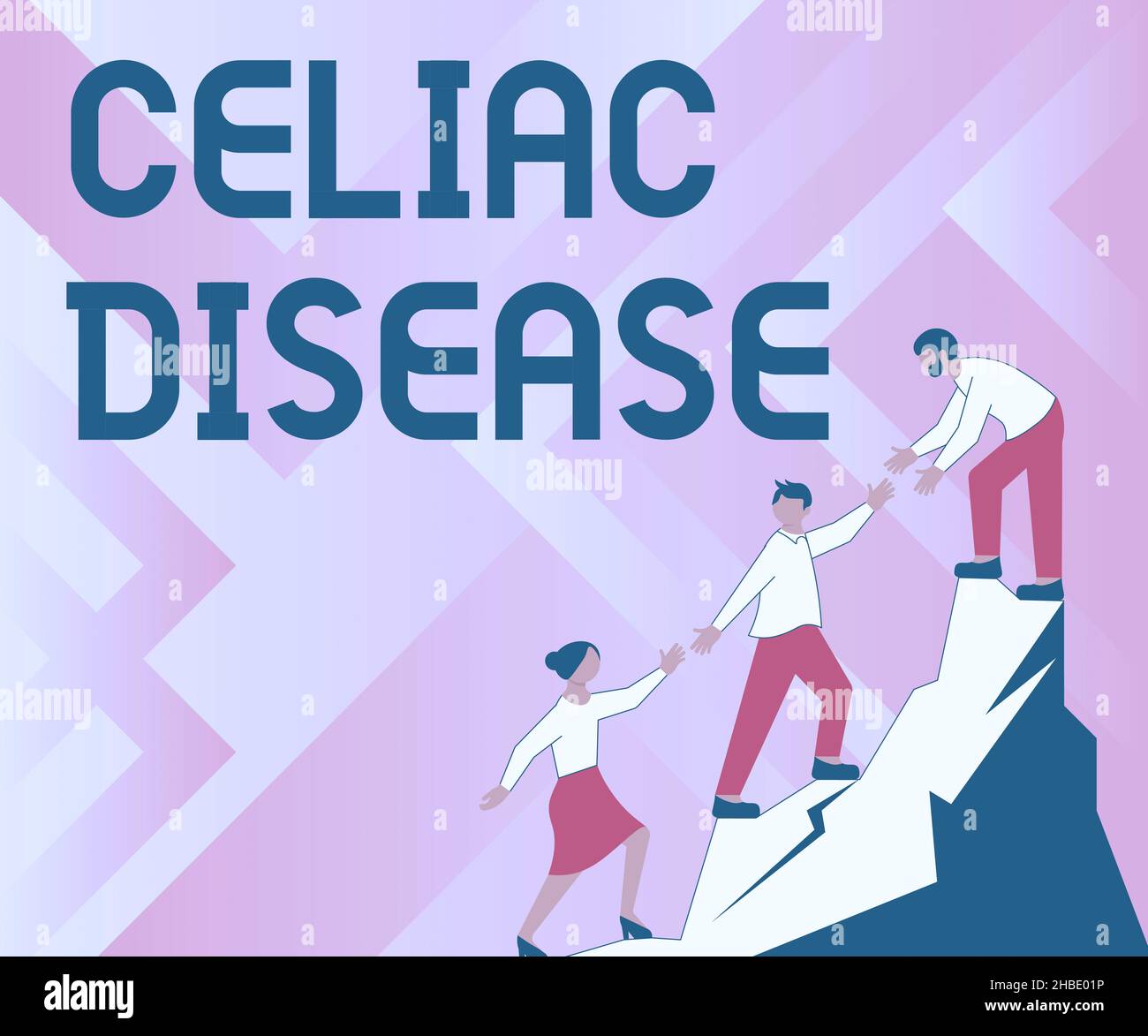Writing displaying text Celiac Disease. Concept meaning autoimmune ...