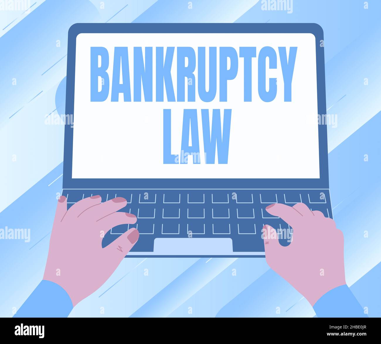 Conceptual caption Bankruptcy Law. Word for Designed to help creditor ...