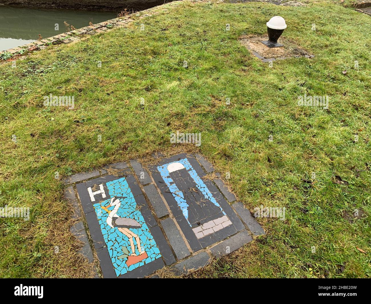 Grand Union Canal Northampton Northamptonshire UK art artwork design ...