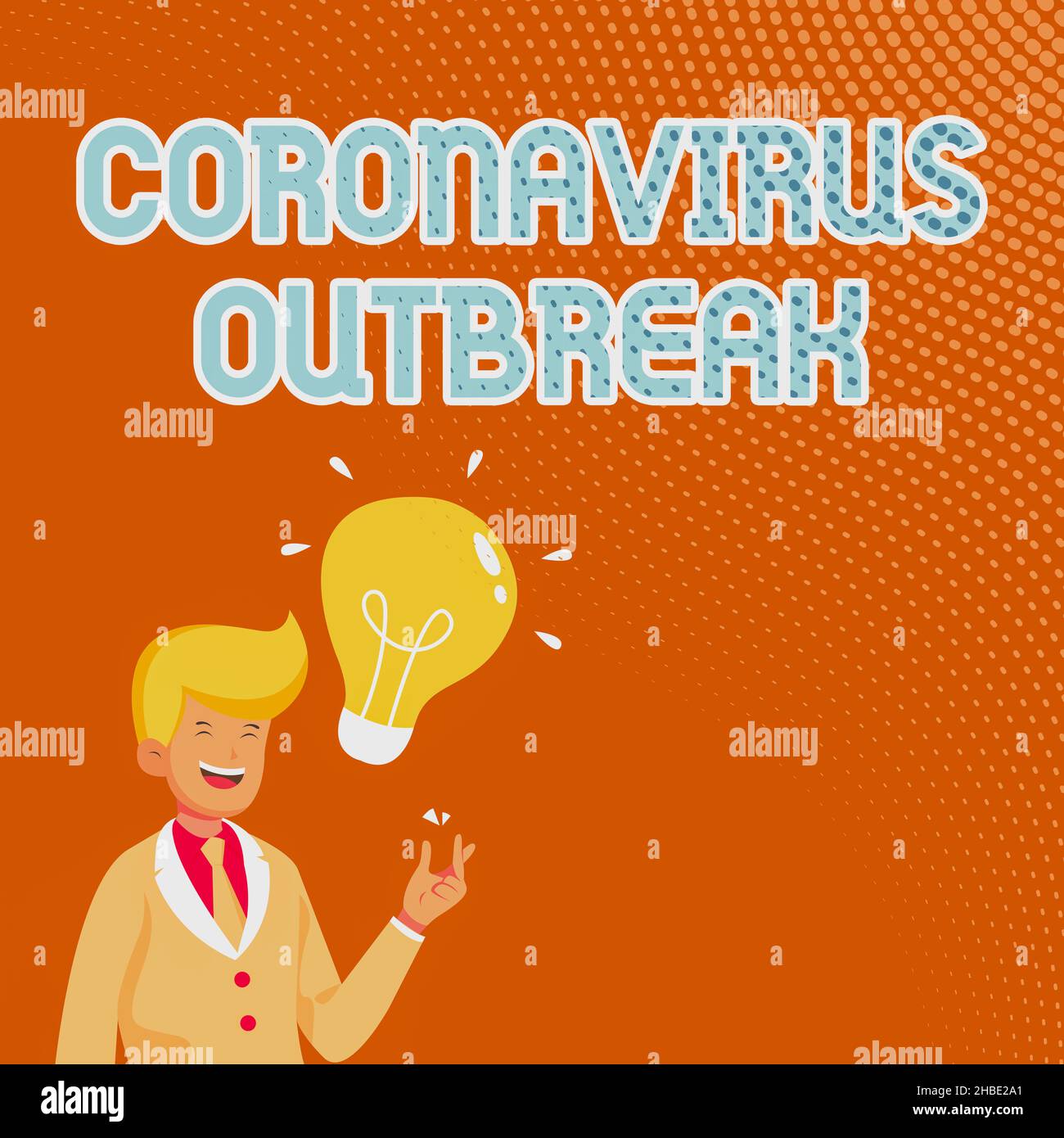 Conceptual display Coronavirus Outbreak. Business concept infectious ...