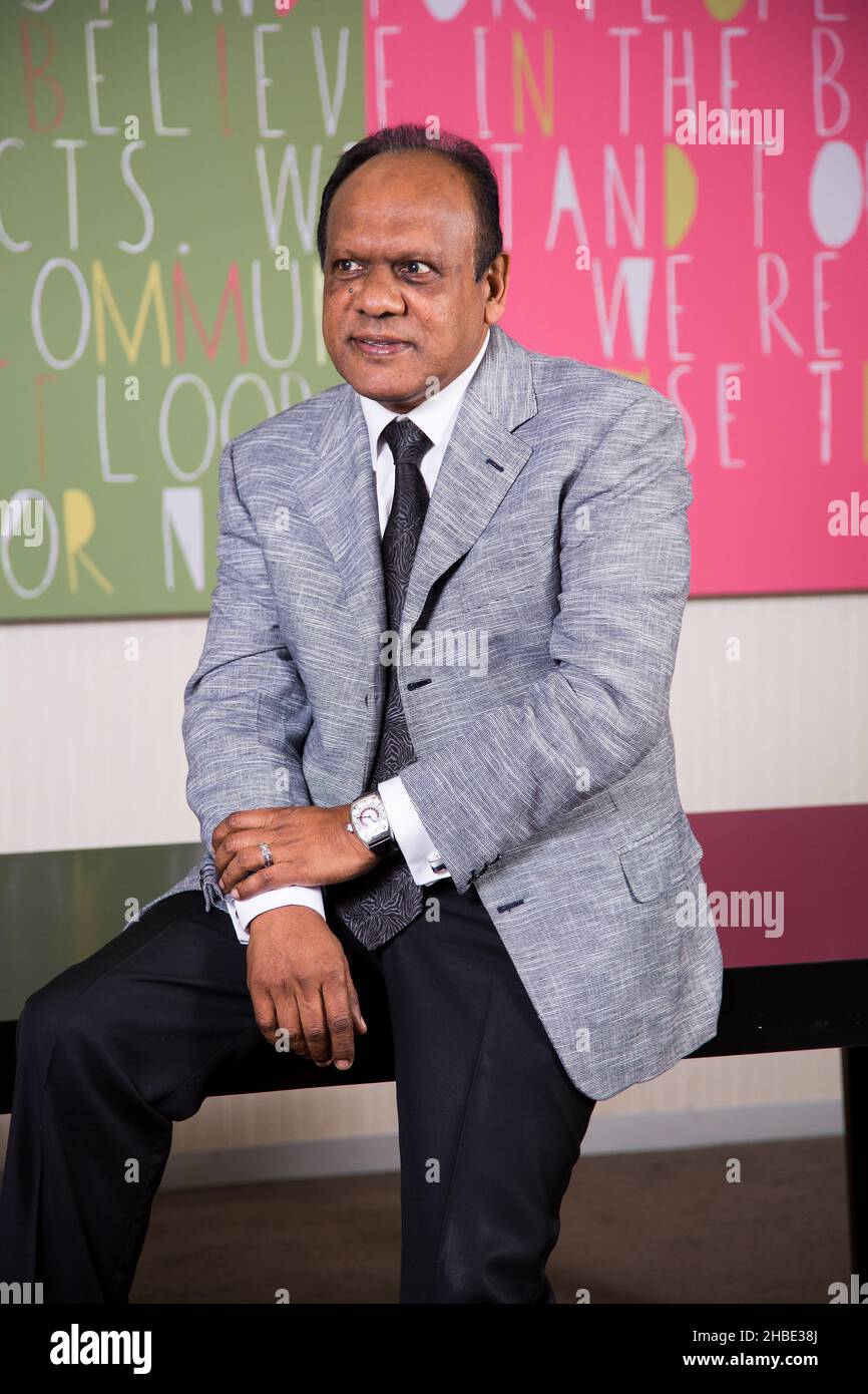 JOHANNESBURG, SOUTH AFRICA - Nov 02, 2021: A portrait of Vivian Reddy ...