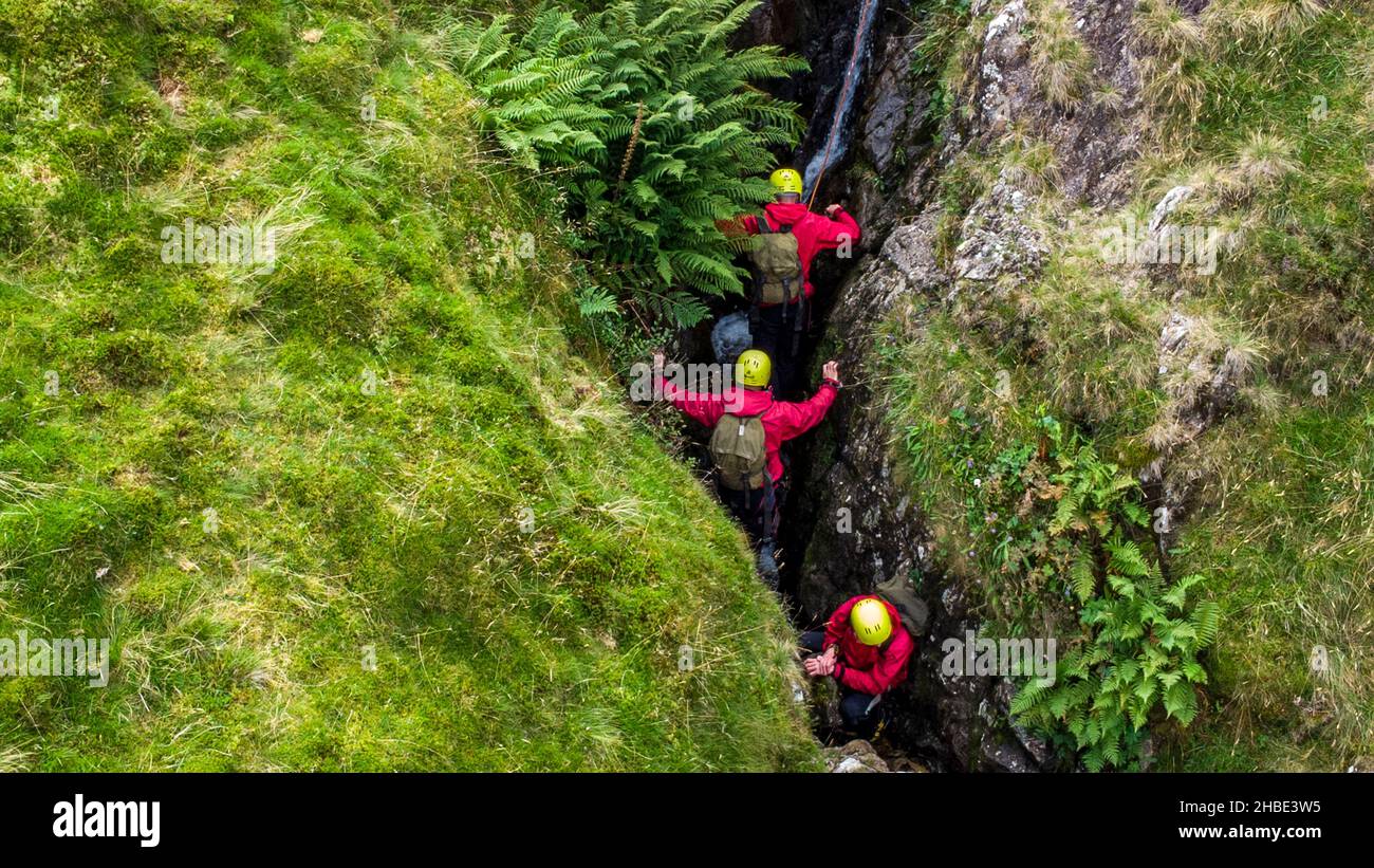Outward Bound course in The Lake District, Cumbria Stock Photo - Alamy