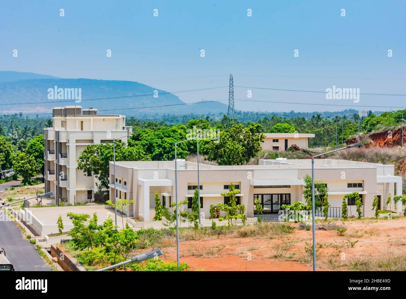 Top view of an Indian colony looking awesome from top of a building ...