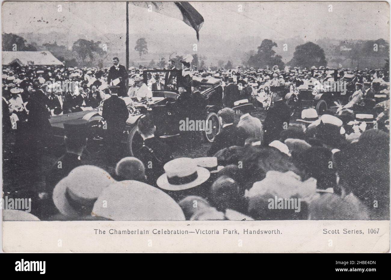 "The Chamberlain Celebration - Victoria Park, Handsworth": photograph ...