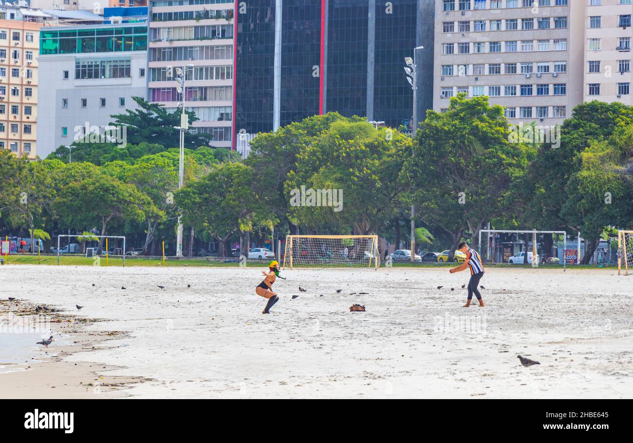 Botafogo Beach Brazil 18. October 2020 Beach panorama view and ...