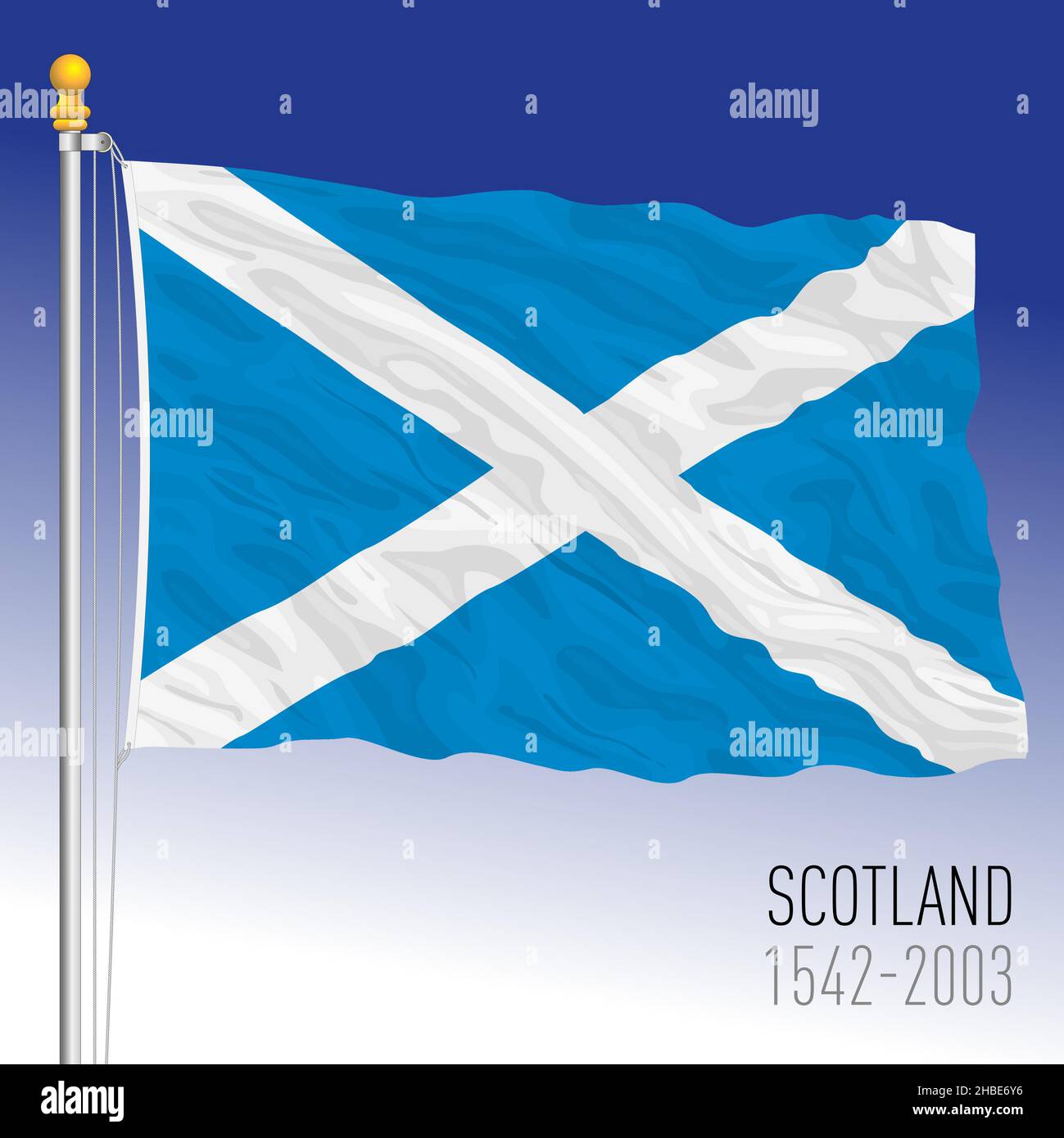 Scottish standard Stock Vector Images - Alamy