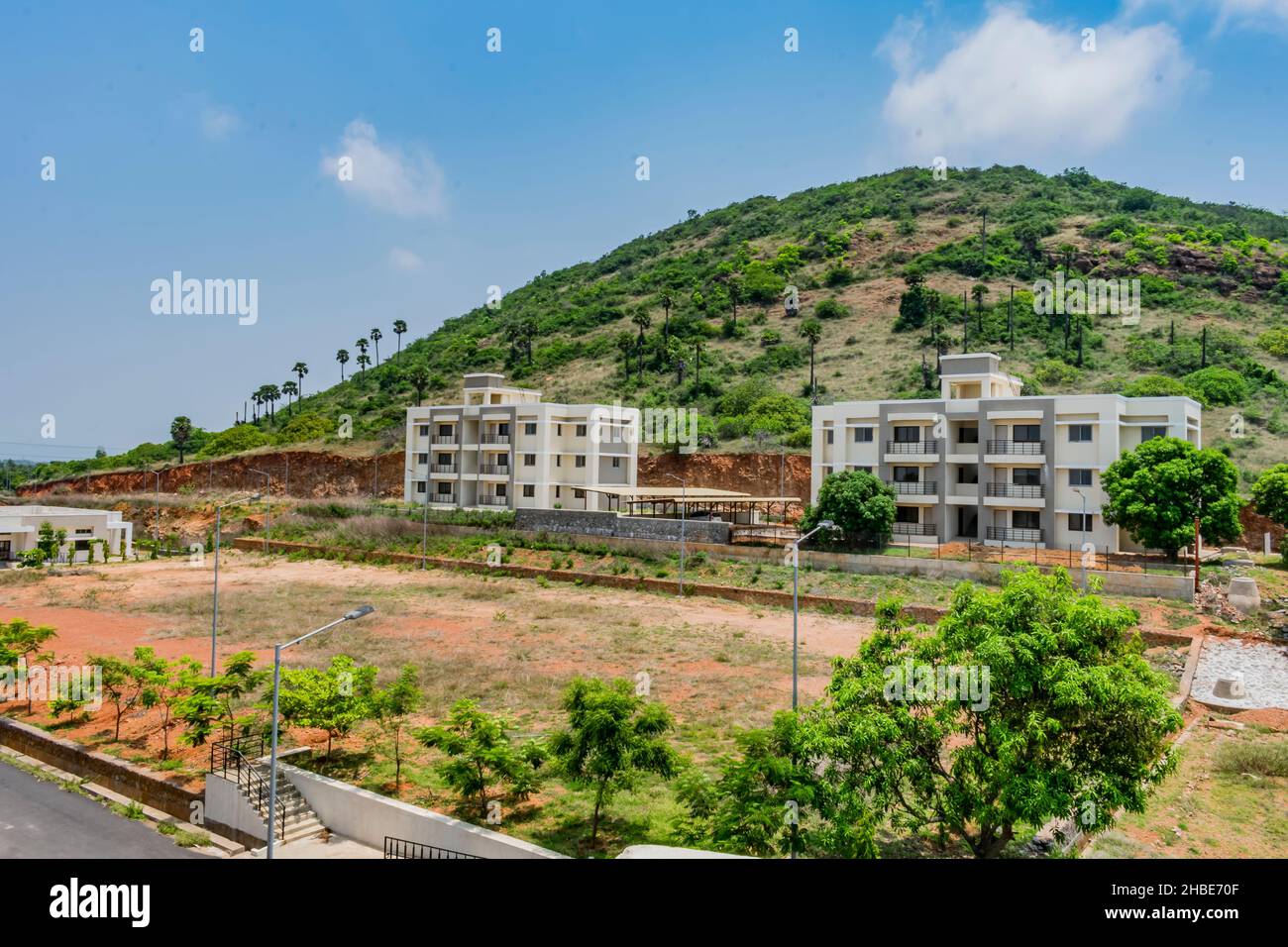 Top view of an Indian colony looking awesome from top of a building ...
