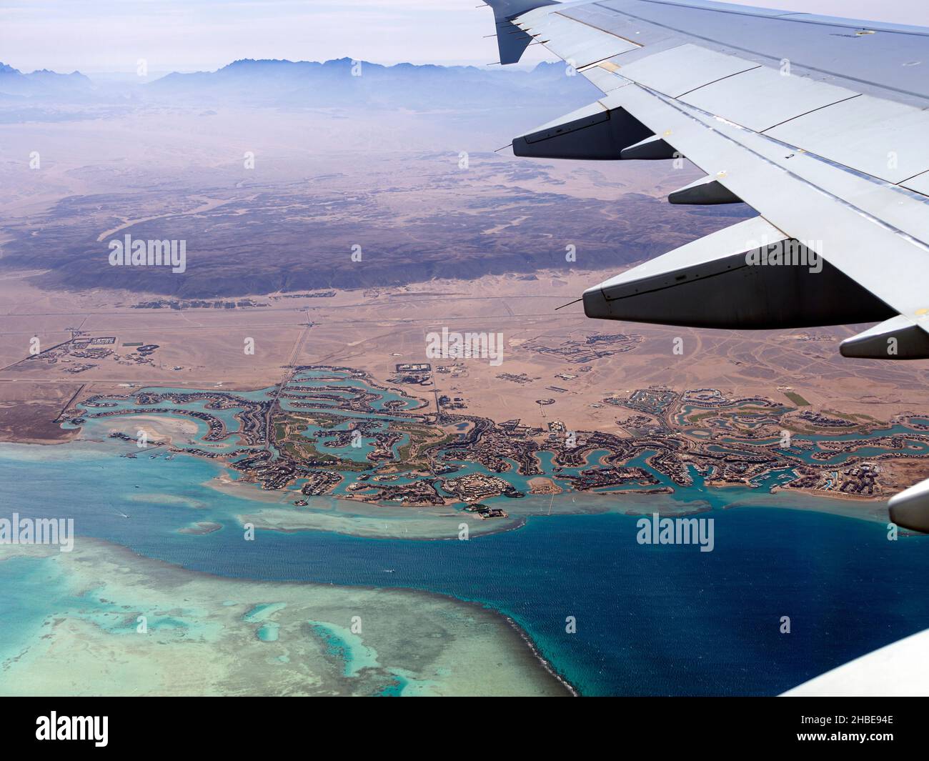 Aerial view above the clouds and sky, Inspiration concept. Travel ...