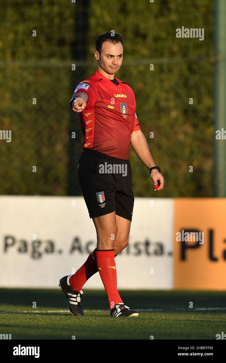 Referee Domenico Castellone during the day two of the Coppa Italia ...