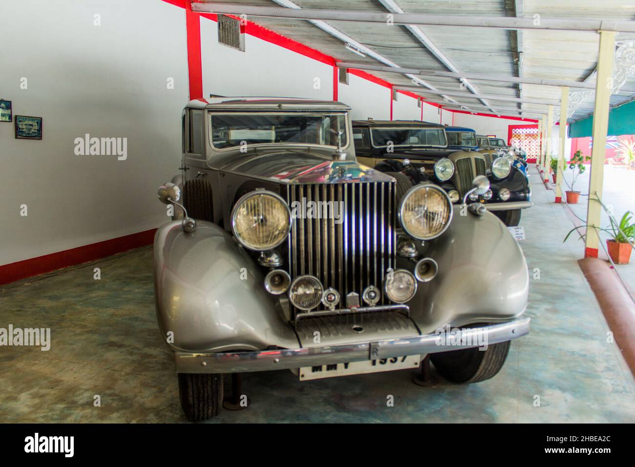 Auto World Vintage Car Museum Stock Photo - Alamy