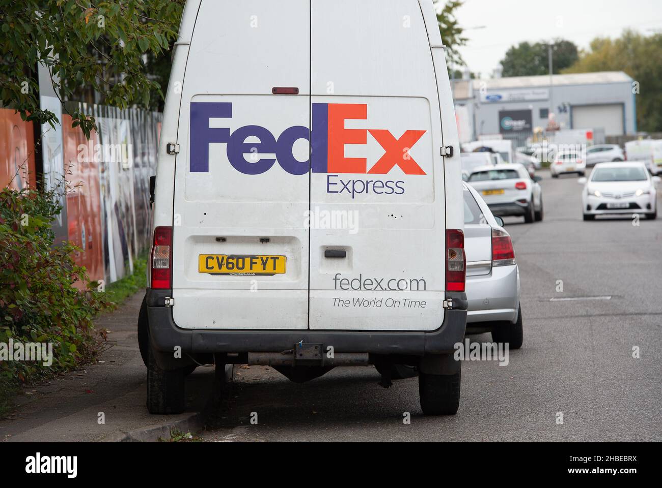 Fedex vans hi-res stock photography and images - Alamy