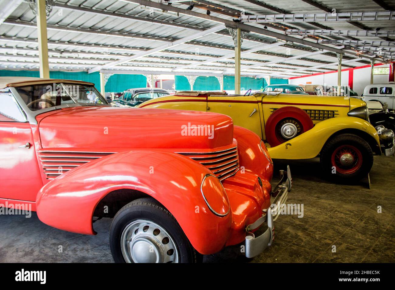 Auto World Vintage Car Museum Stock Photo - Alamy