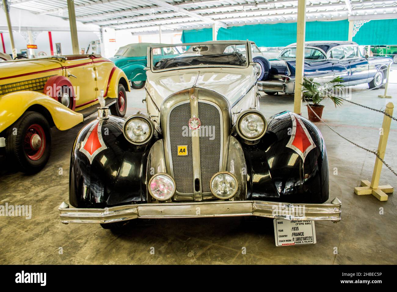 Auto World Vintage Car Museum Stock Photo - Alamy