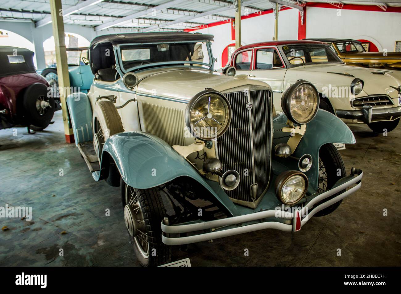 Auto World Vintage Car Museum Stock Photo - Alamy