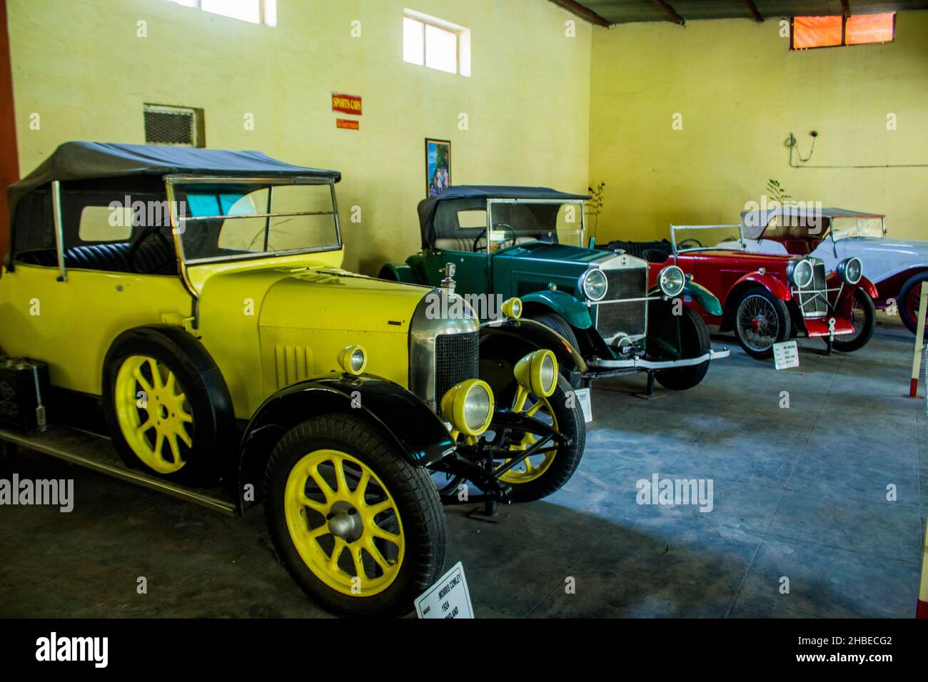 Auto World Vintage Car Museum Stock Photo - Alamy