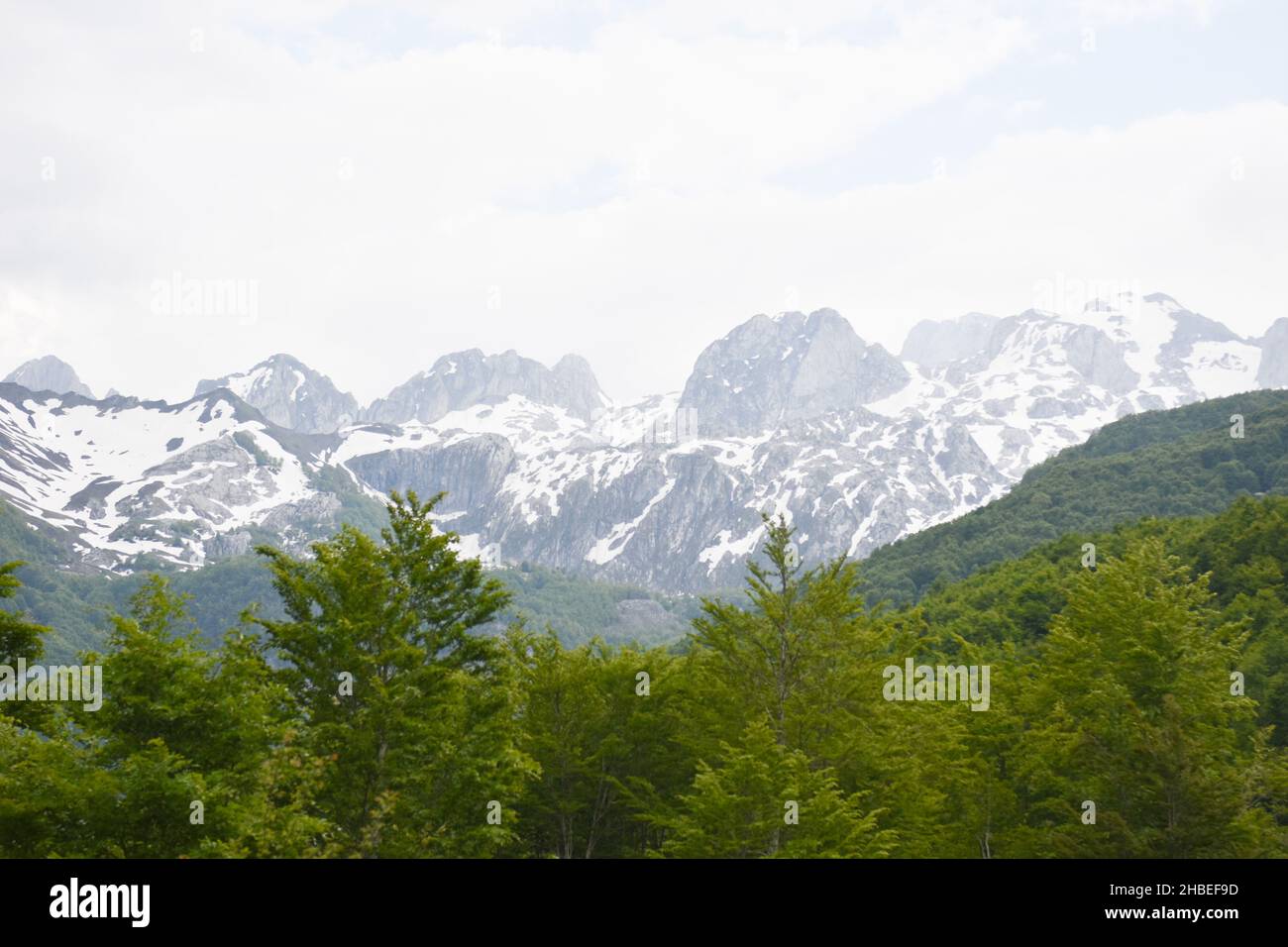 Northern Albanian mountains in Vermosh, Albania. Visit Albania Stock ...