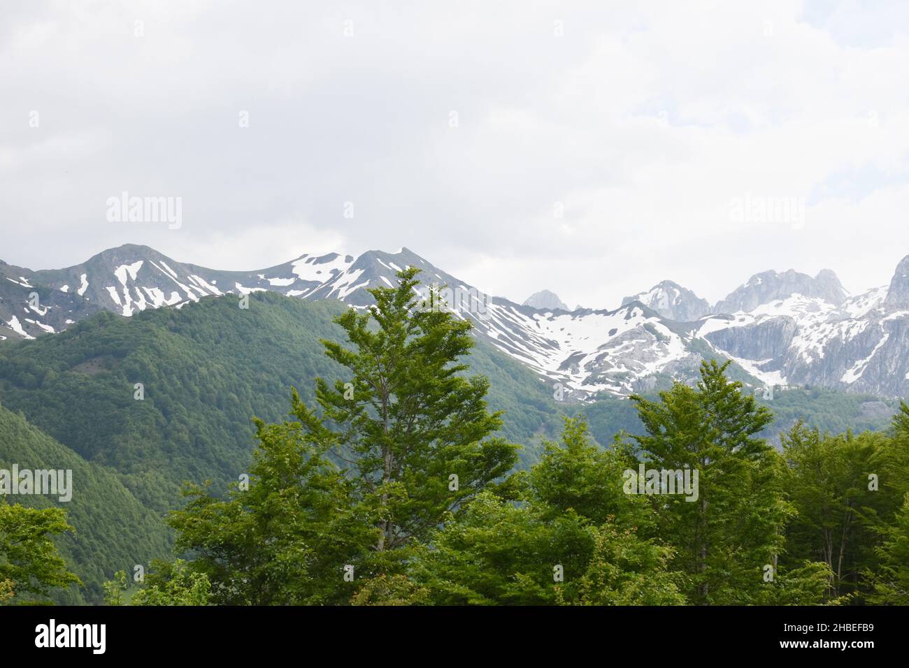 Northern Albanian mountains in Vermosh, Albania. Visit Albania Stock ...