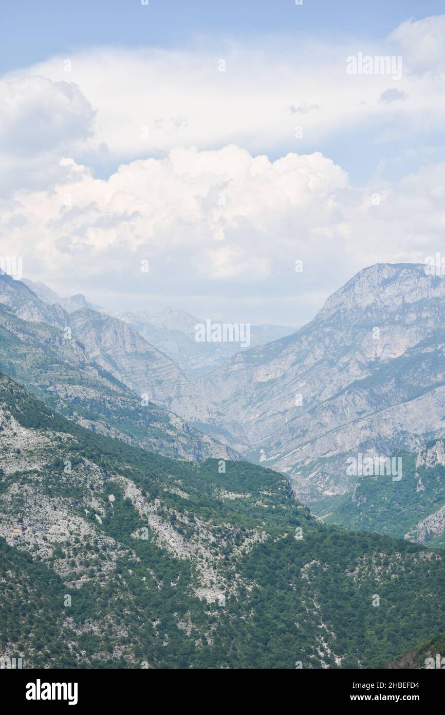 Northern Albanian mountains in Vermosh, Albania. Visit Albania Stock ...