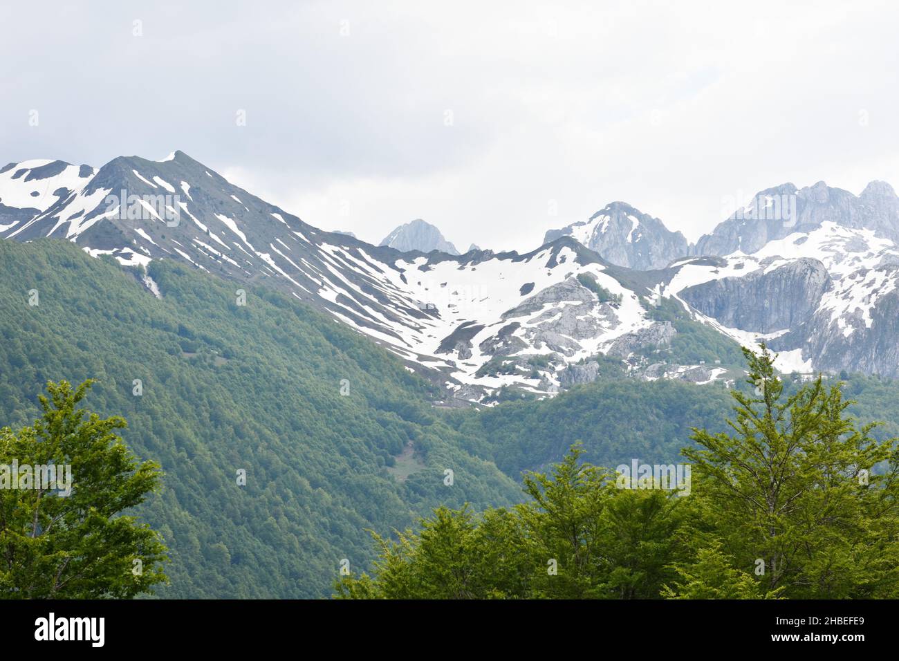Northern Albanian mountains in Vermosh, Albania. Visit Albania Stock ...