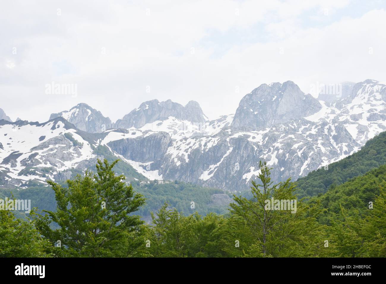 Northern Albanian mountains in Vermosh, Albania. Visit Albania Stock ...
