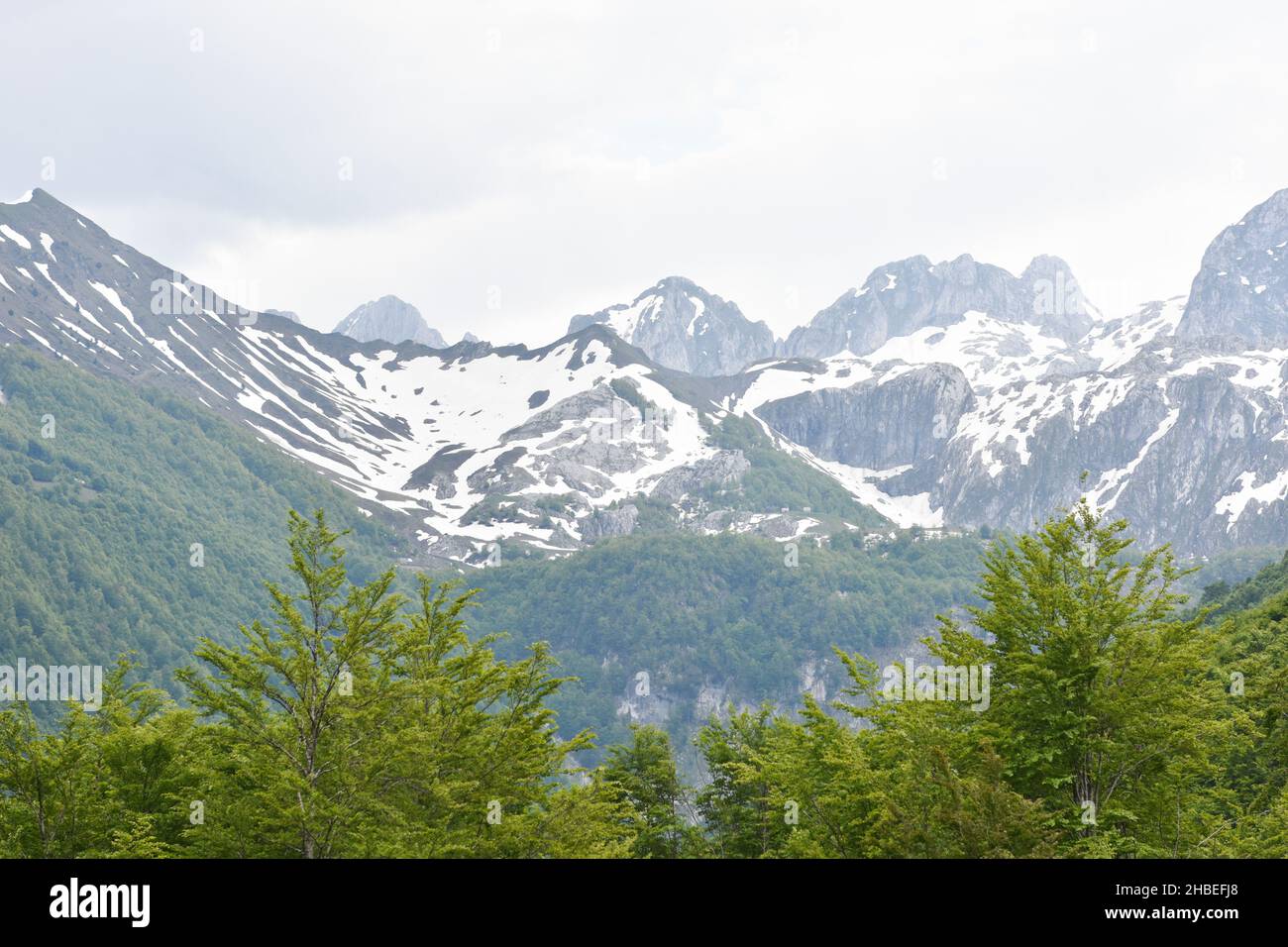 Northern Albanian mountains in Vermosh, Albania. Visit Albania Stock ...