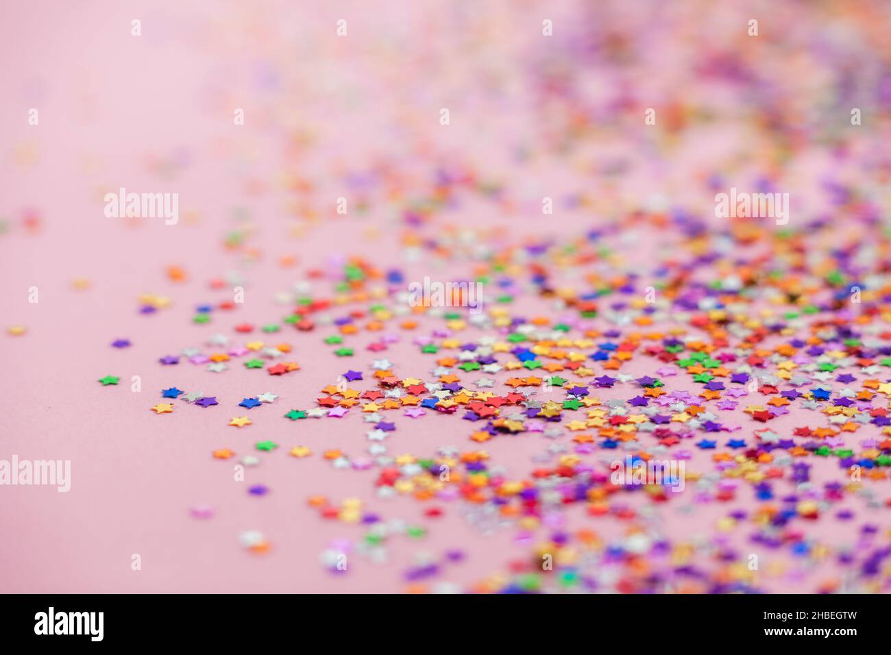 multi color confetti textured background Stock Photo - Alamy